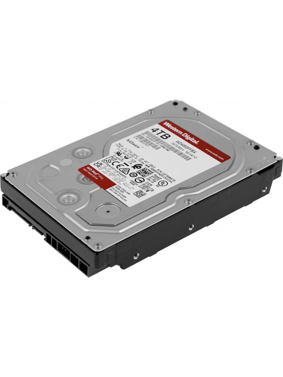 Жесткий диск WD WD4003FFBX NAS RED PRO 4000Gb SATA-III серыый