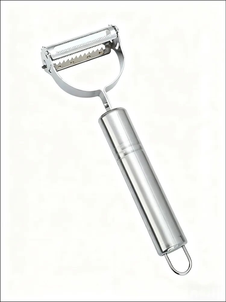 Эксклюзивная ручная овощерезка из нержавеющей стали для шинковки капусты и овощей, длина 17 см