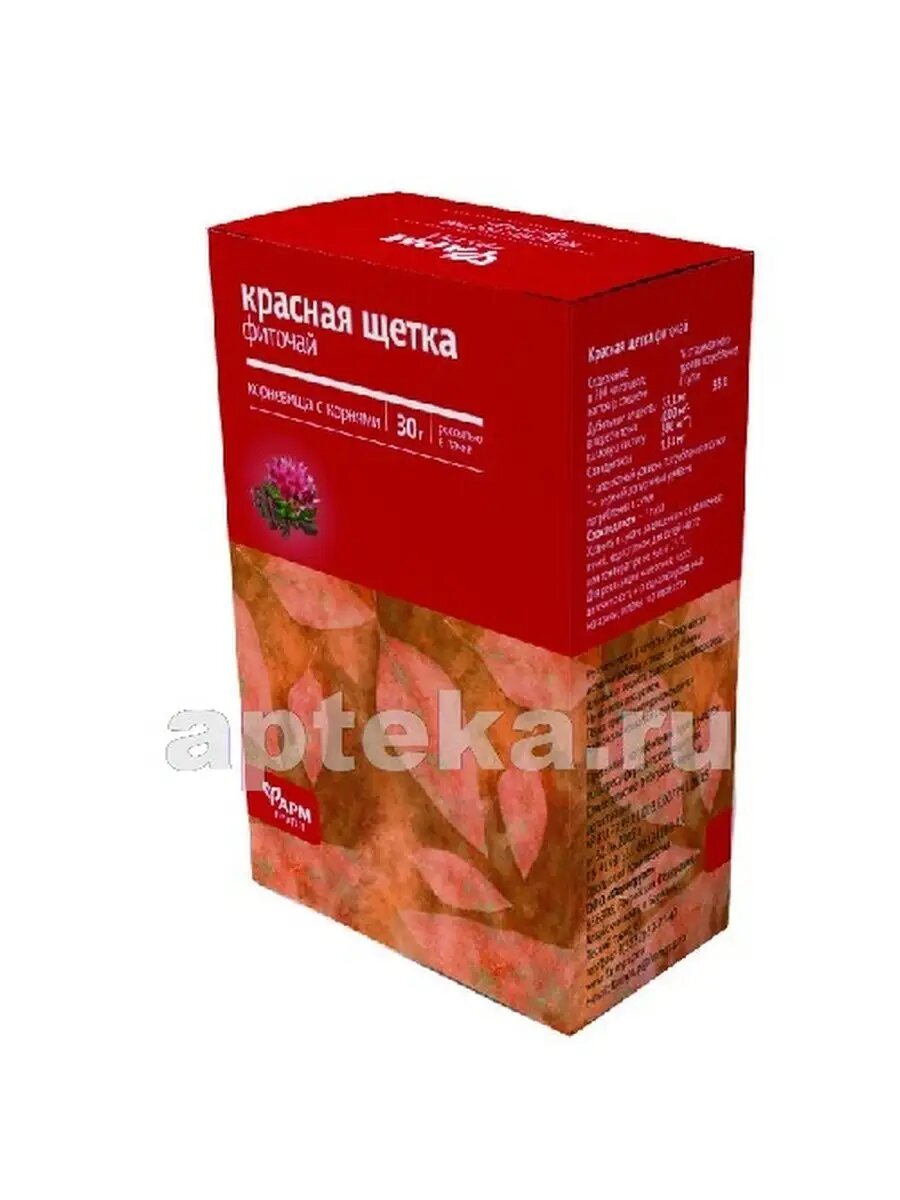 Красная щетка фиточай 30 гр/фармгрупп