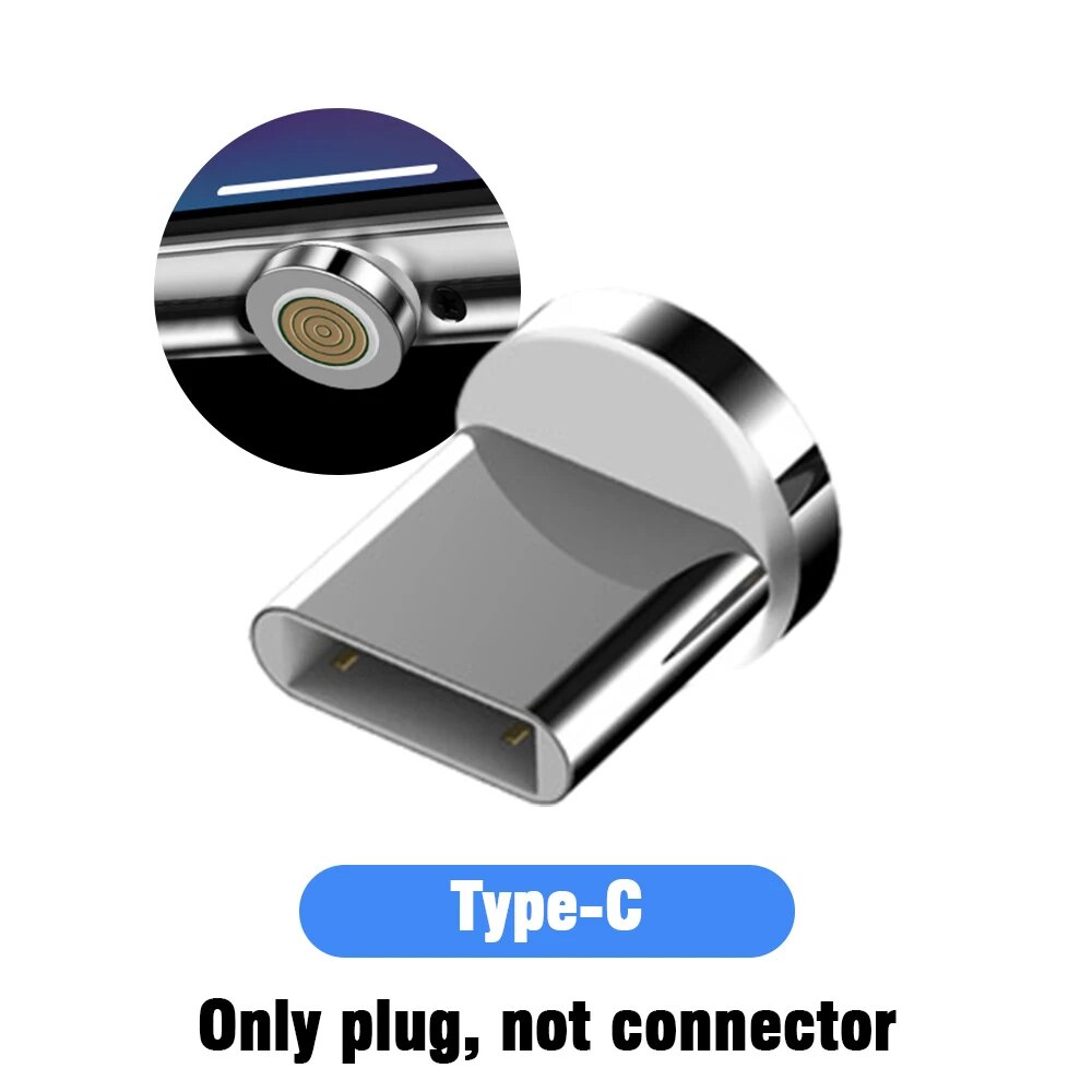 Магнитный USB Type-C адаптер, зеленый