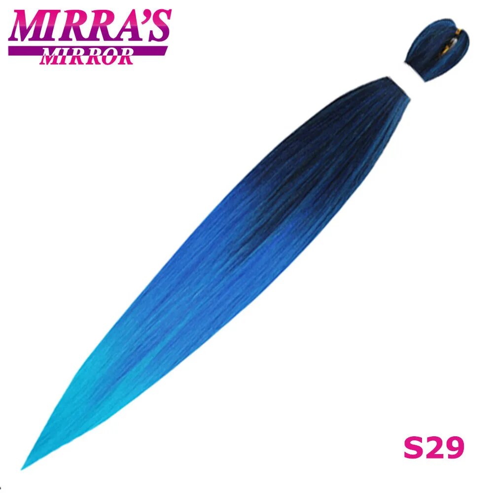Синтетические косы Mirra's Mirror 20-26 дюймов фиолетовые 26 дюймов, S29