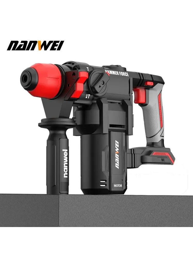 Набор NANWEI электроинструмента 820W 21V: Беспроводной дрель и перфоратор