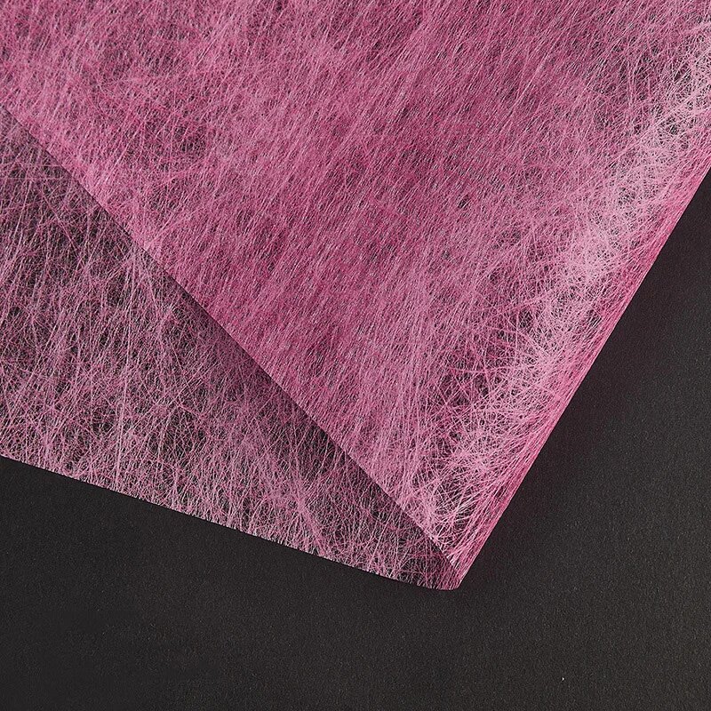 Шелковая упаковочная бумага с цветами 58*58 см, 5 шт. Розовый, 9