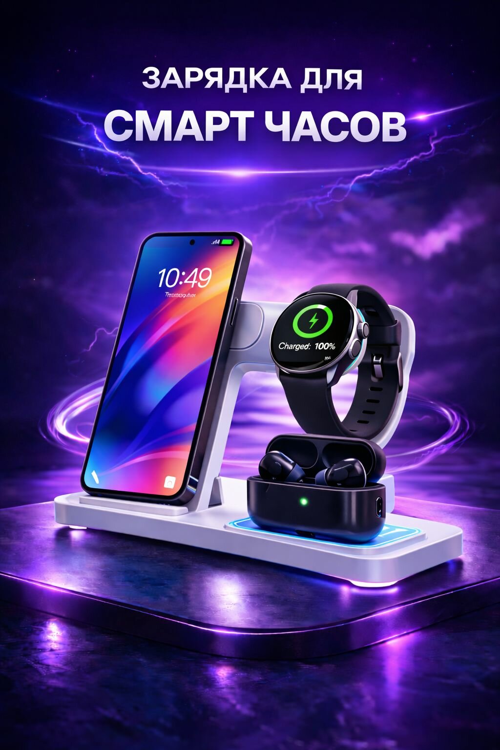 Зарядка для Смарт (Smart) Часов