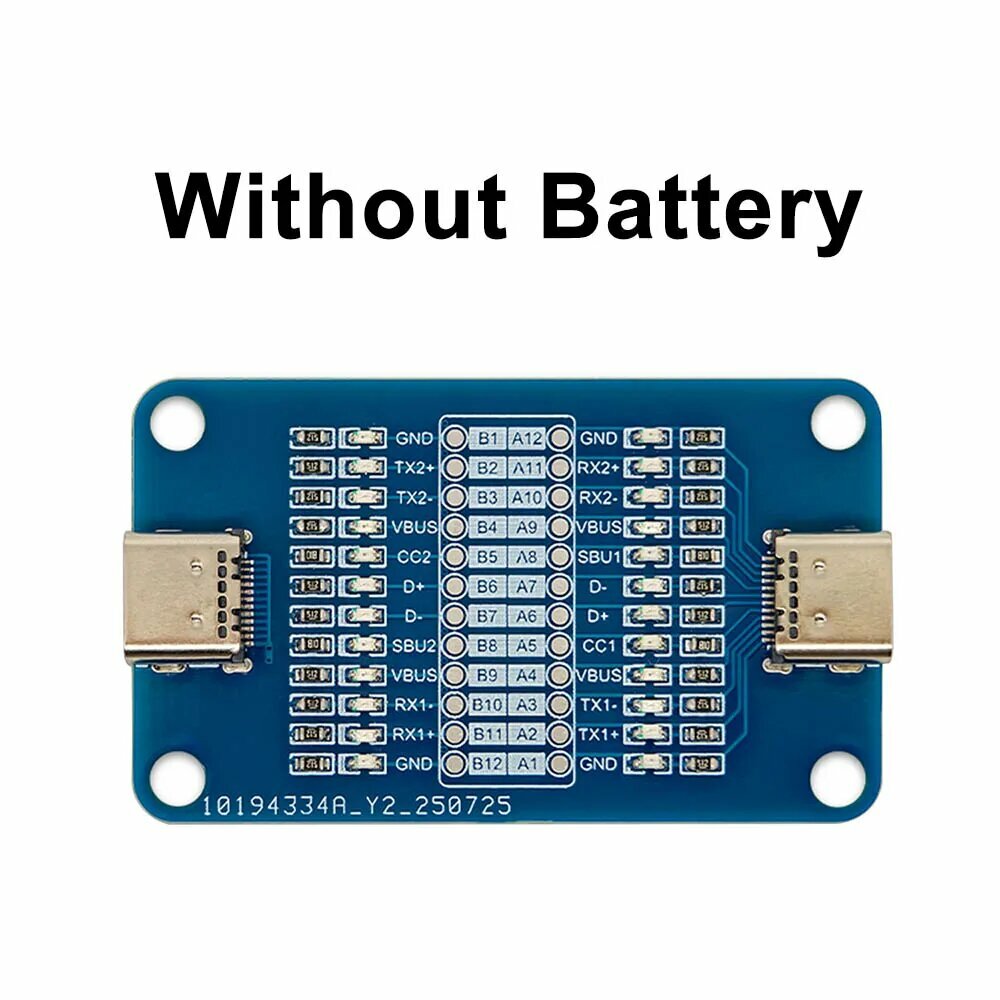 Кабель тестер Type-C без батареи, Color: NO battery