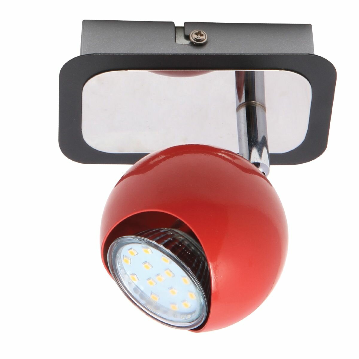 Светильник светодиодный VERNER LIGHTING 1 лампа с цоколем gu10, красный цвет, настенный монтаж (CK150102-1)