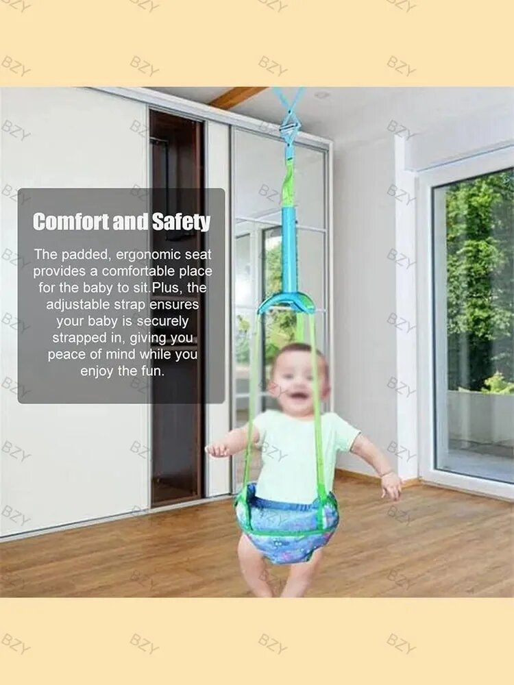 Bloom baby jump up Прыгунки зеленый многофункциональный прыгун для детей от 6 месяцев до 2 лет — фото 1