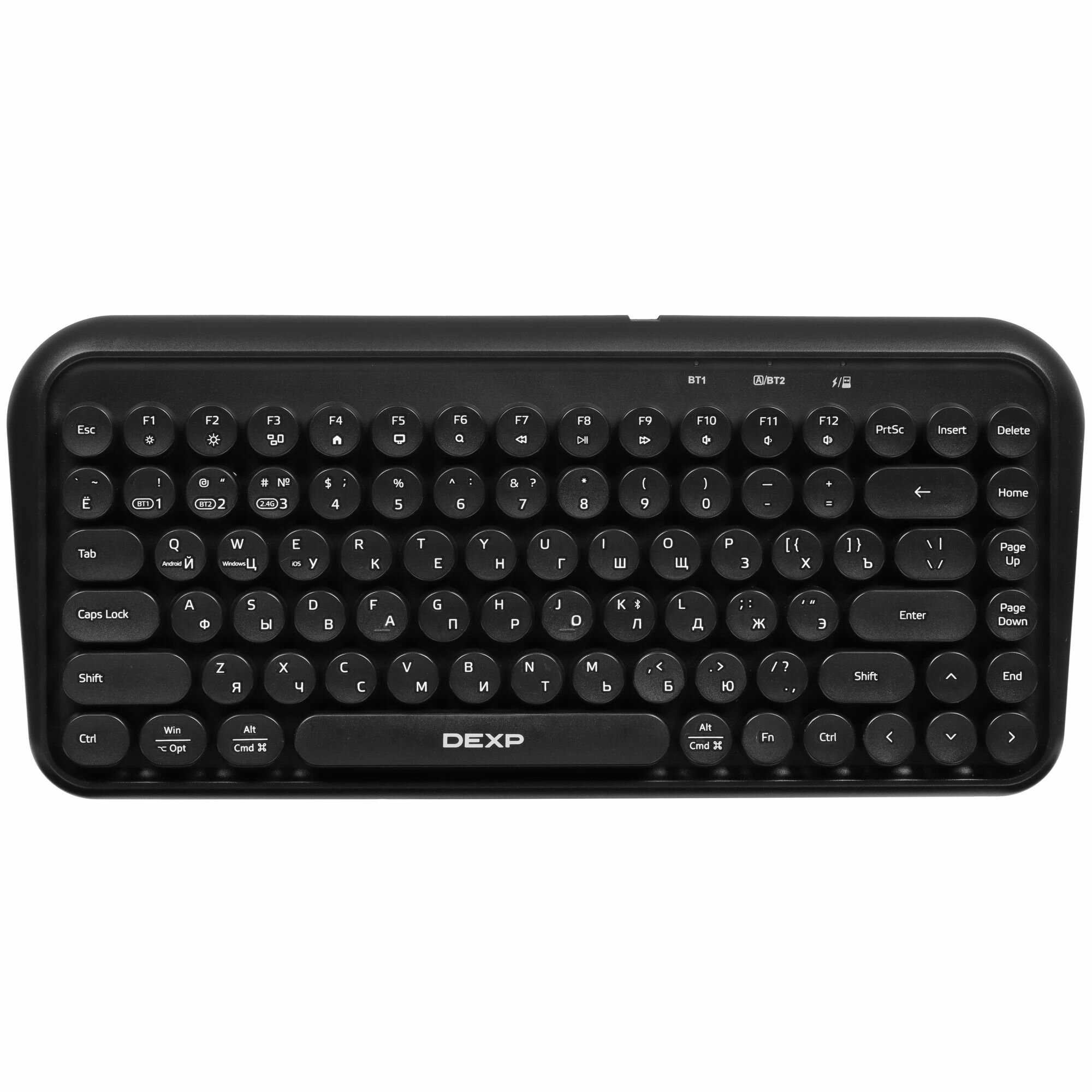 Клавиатура беспроводная DEXP DK-KMW8 черная