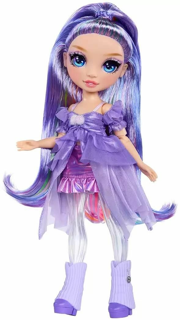 Кукла Rainbow High Шиммерс Виолет, фиолетовая, аксессуары