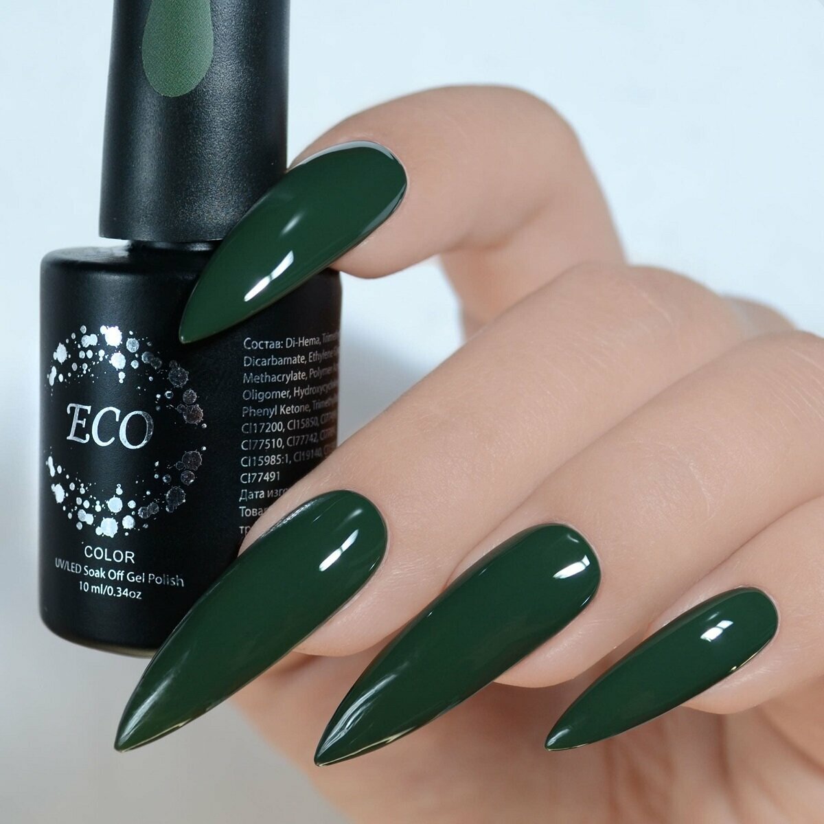 Гель-лак ECO Professional №65 "Основная палитра", глянцевый, для ногтей, 10 мл