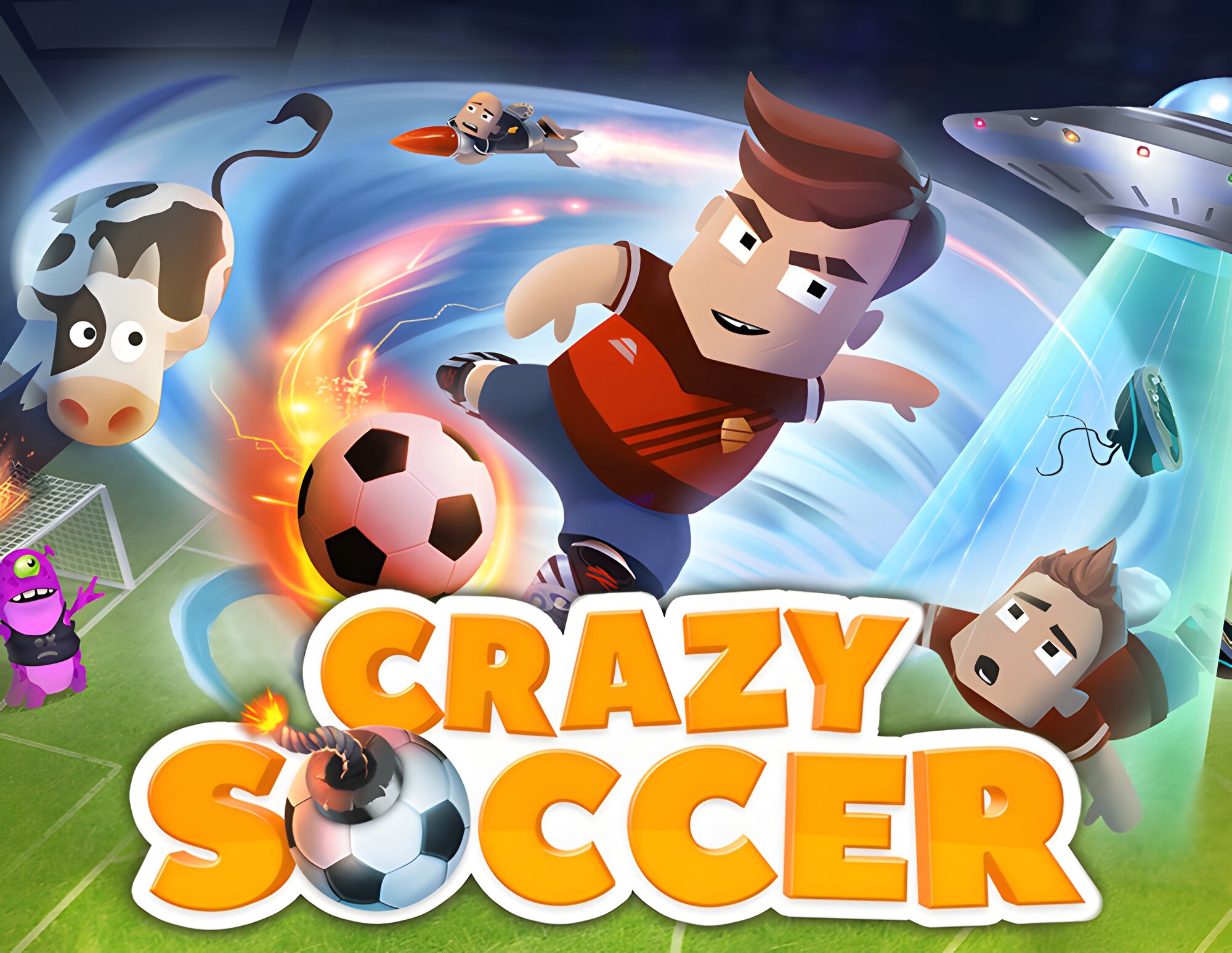 Crazy Soccer: Football Stars, Herocraft, цифровая версия, Steam (Для платформы PC)