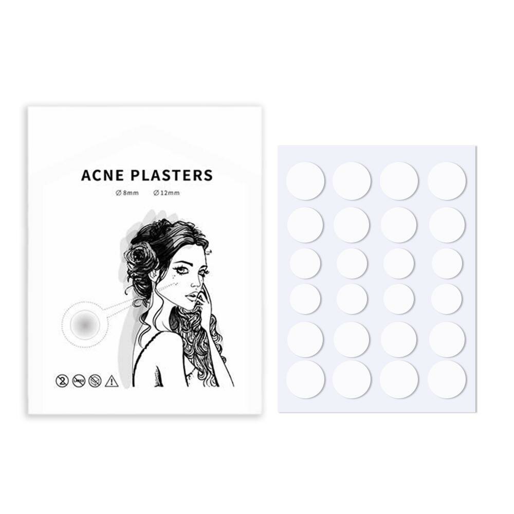 Патчи от прыщей на лице и акне с салициловой кислотой и маслом чайного дерева