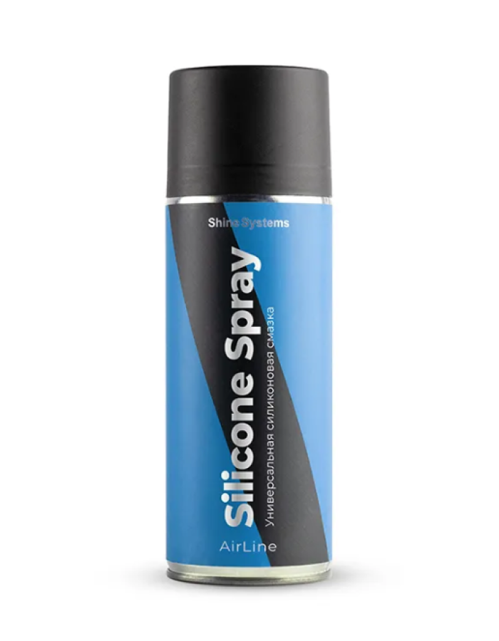 Shine Systems AirLine SiliconeSpray – универсальная силиконовая смазка, 400 мл