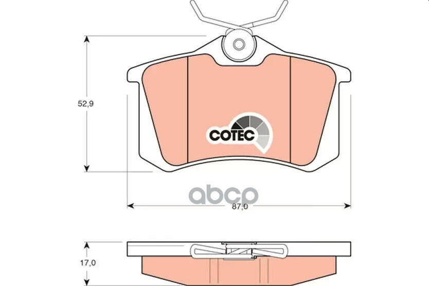 Колодки тормозные дисковые AUDI: A2 02-05, A3 96-, A3 03-, A3 Sportback 04-, A4 95-00, A4 00-04, A4 04-, A4 Avant 95-01, A4 A.