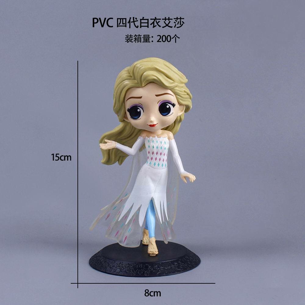 Популярная фигурка королевы Эльзы из серии «Ледяная принцесса», корона Анны, украшение для торта из мороженого.