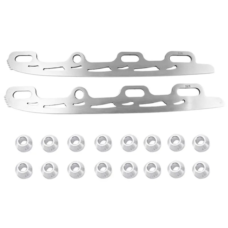 Лезвие для фигурного катания на коньках из нержавеющей стали с зубом-ножом для взрослых