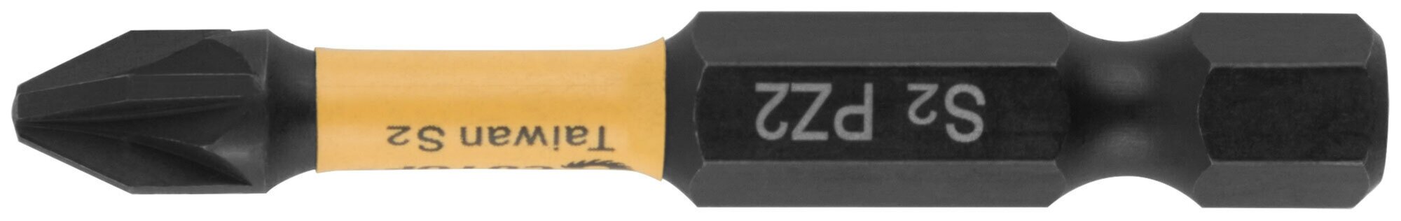 Набор торсионных бит, 2 шт, CUTOP Profi Plus, PZ2, 50 мм