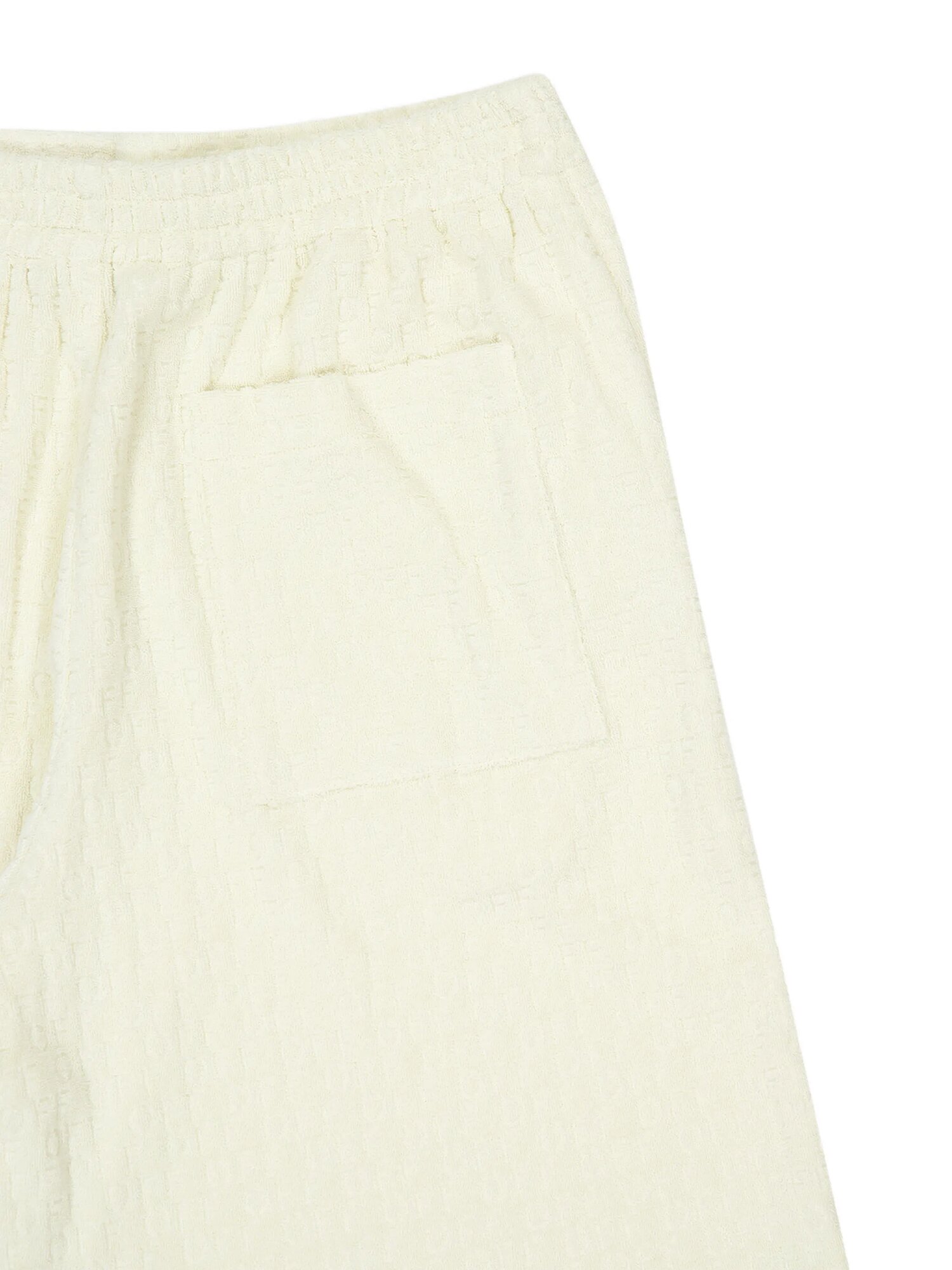 Шорты Off-White Logo cotton shorts, размер 48, бежевый/белый — фото 1