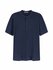 Рубашка Corneliani Collarless polo shirt, размер 50, blue
