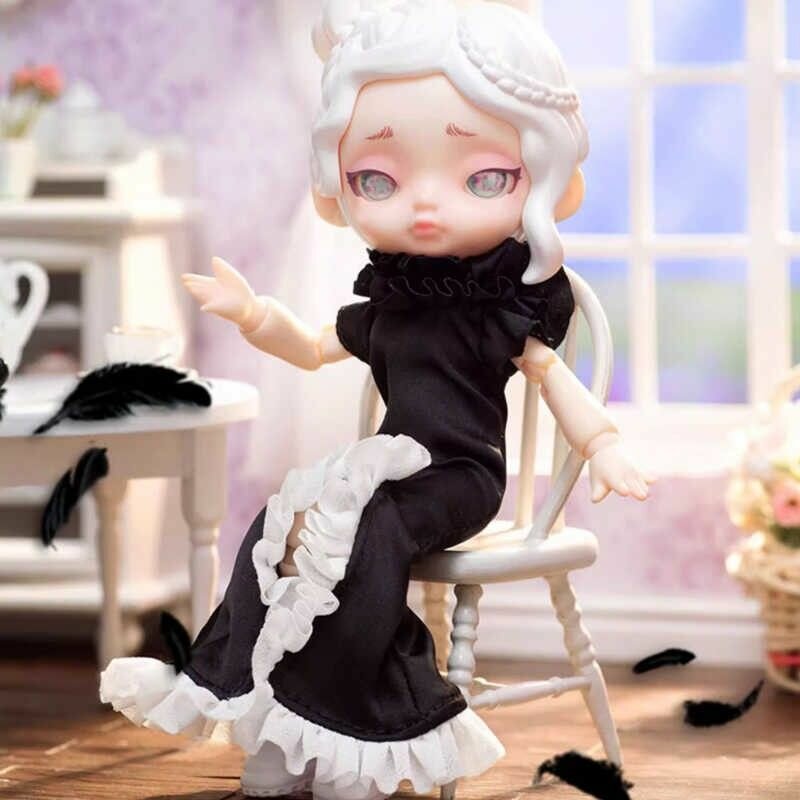 TOYCITY Кукла BJD 1/12 , Серия "Черно-белый спектр", blind box