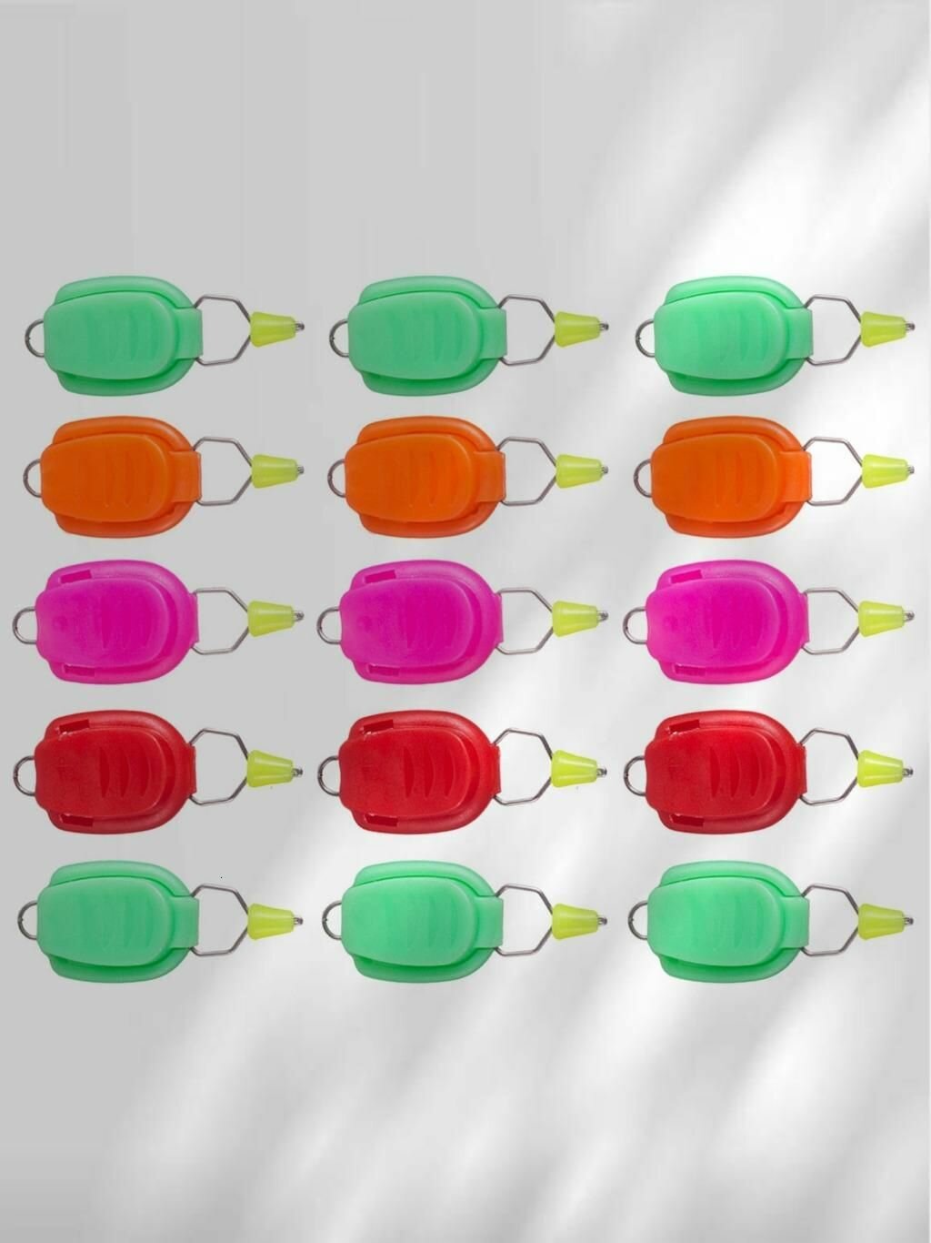 15 шт. стопоры для лески