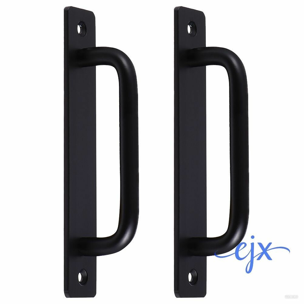 Алюминиевые ручки для ворот черные прочные