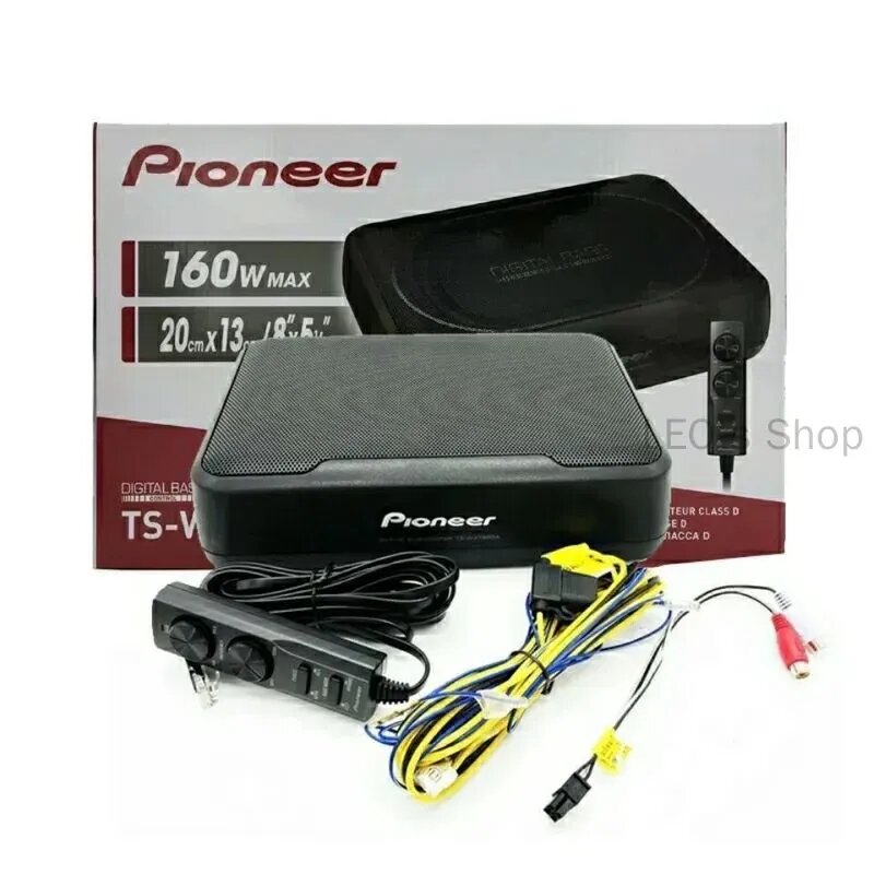 Pioneer TS-WX130DA активный автомобильный сабвуфер 20 см с усилителем