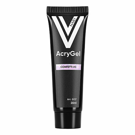 Vogue Nails, AcryGel Confetti №3, 20 мл