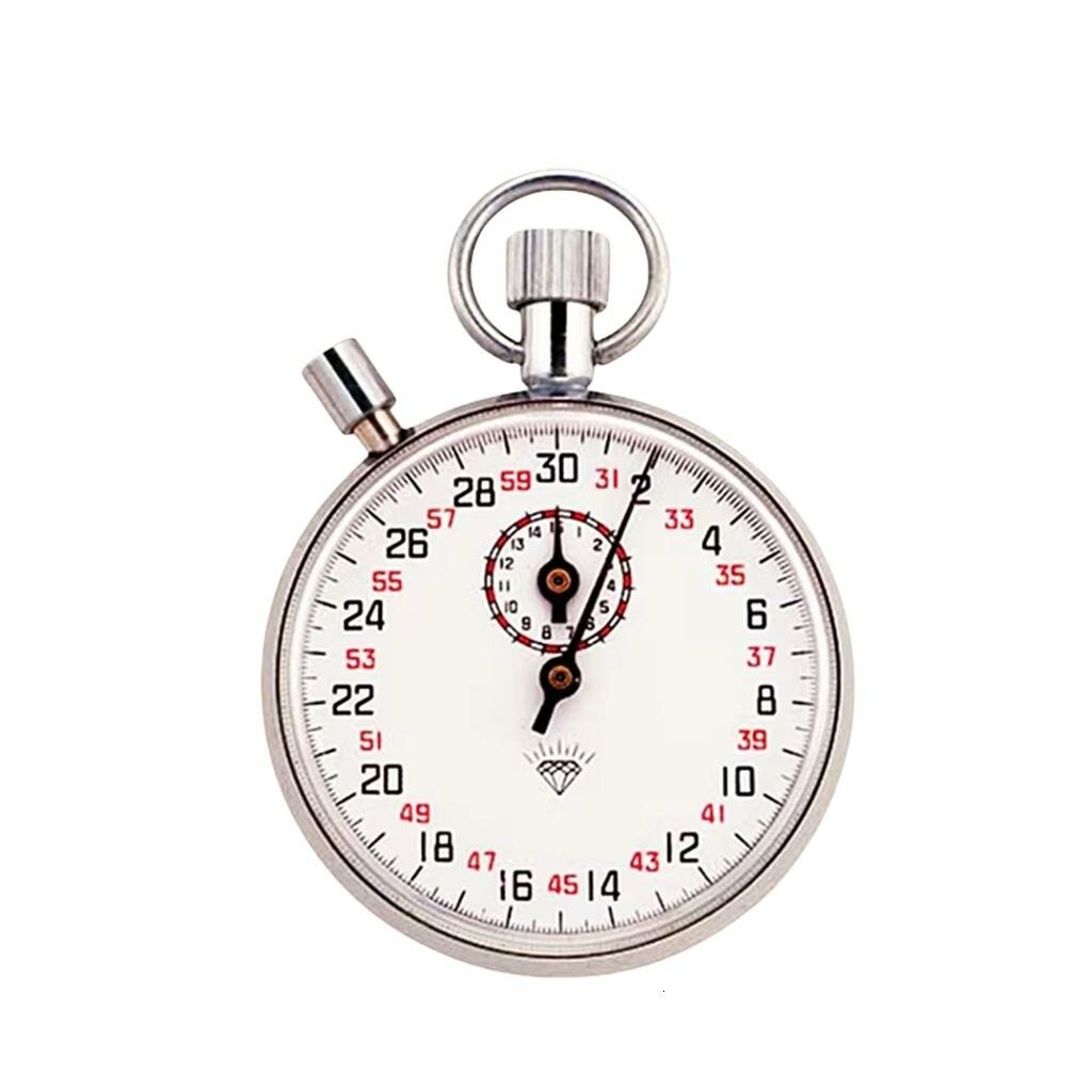 Механический хронограф с таймером 30/60 секунд, 803