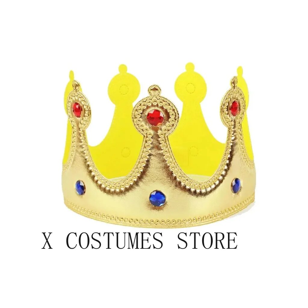 Костюм Принца Красный Плащ Полиэстер Crown