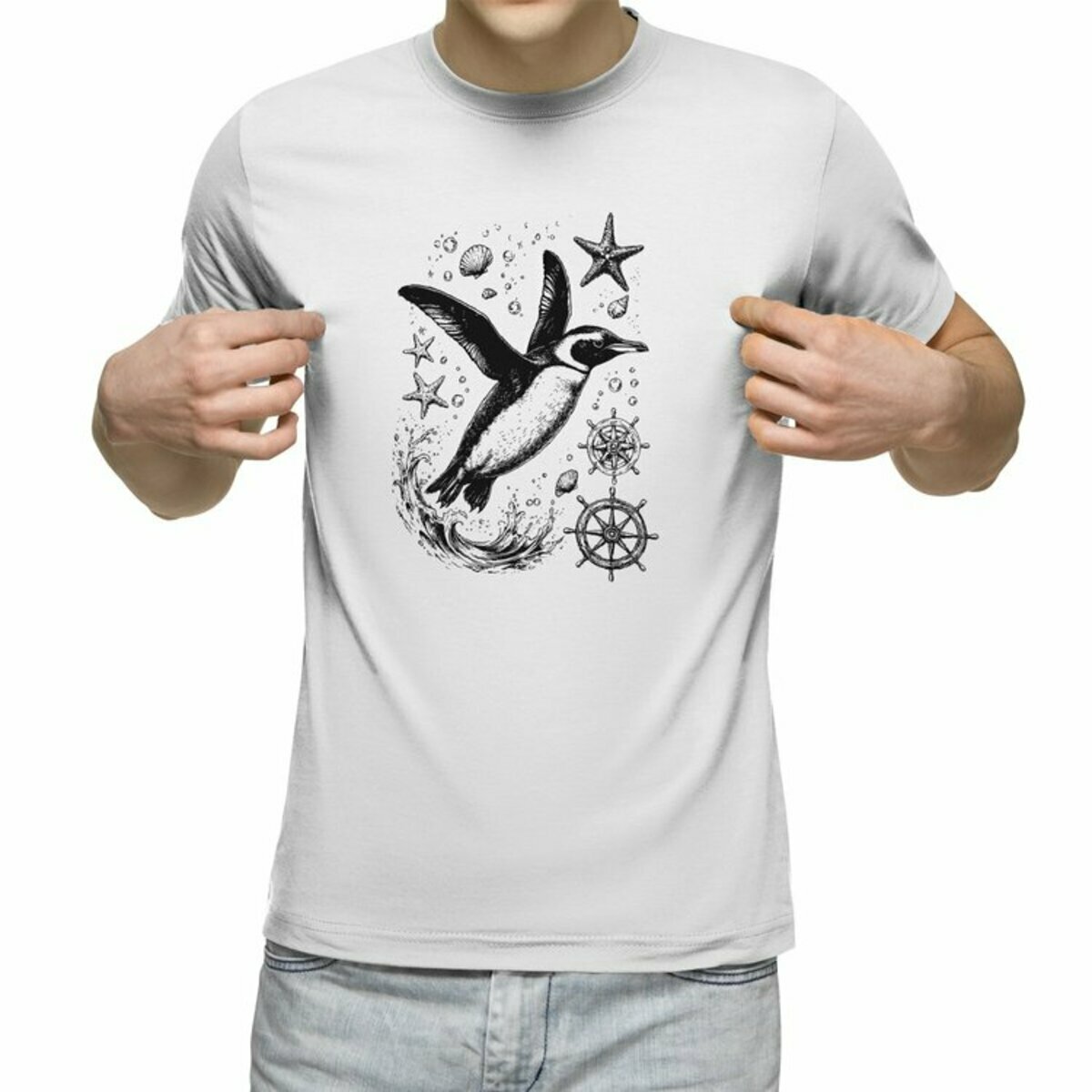 Футболка для плавания