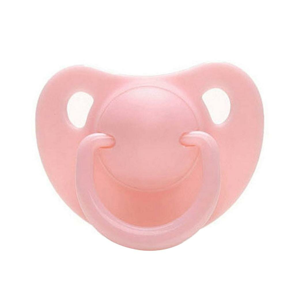 Силиконовый соска-успокоитель для взрослых, Розовый