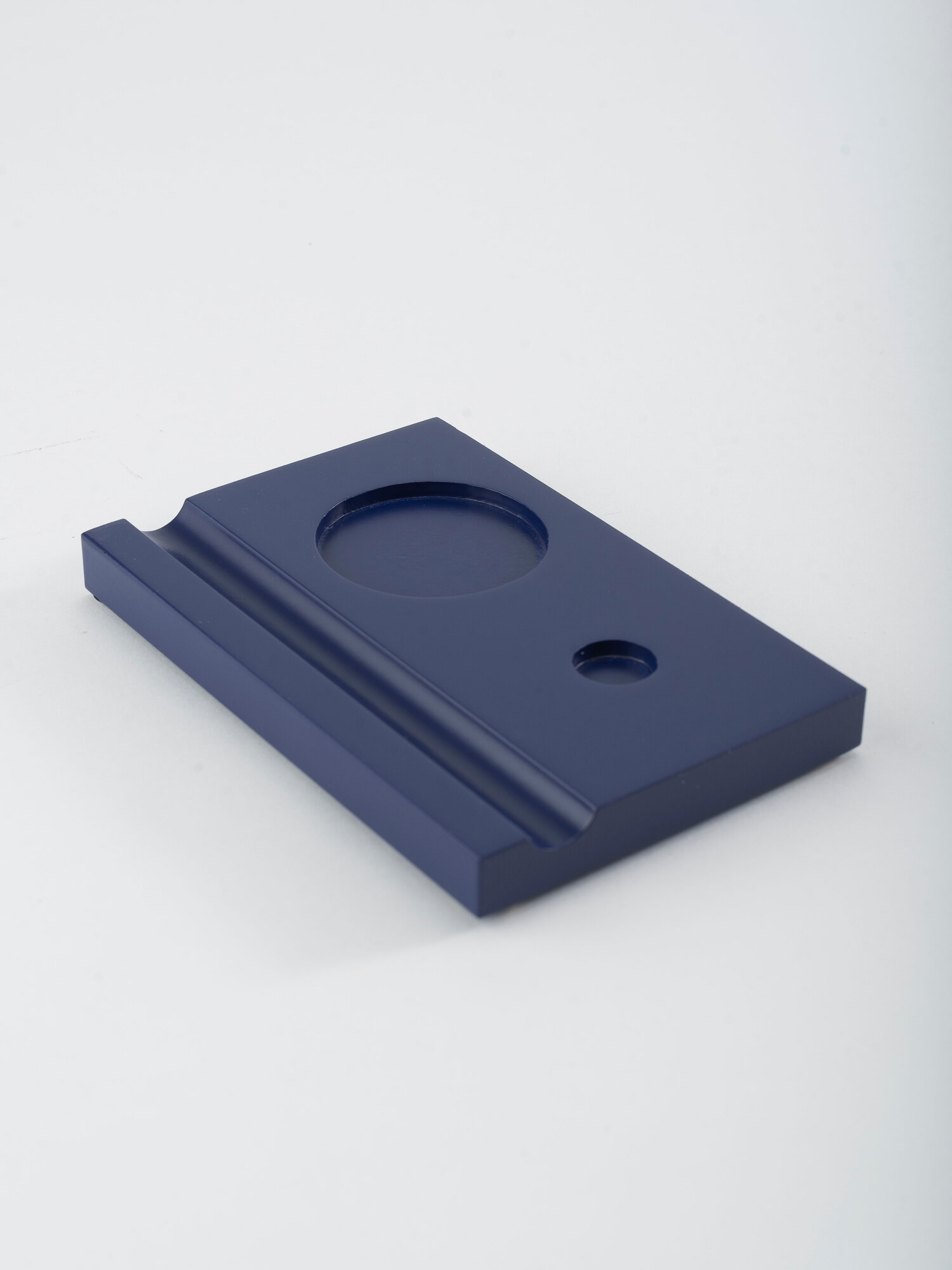 Подставка для чернильницы-непроливайки, фиолетовая