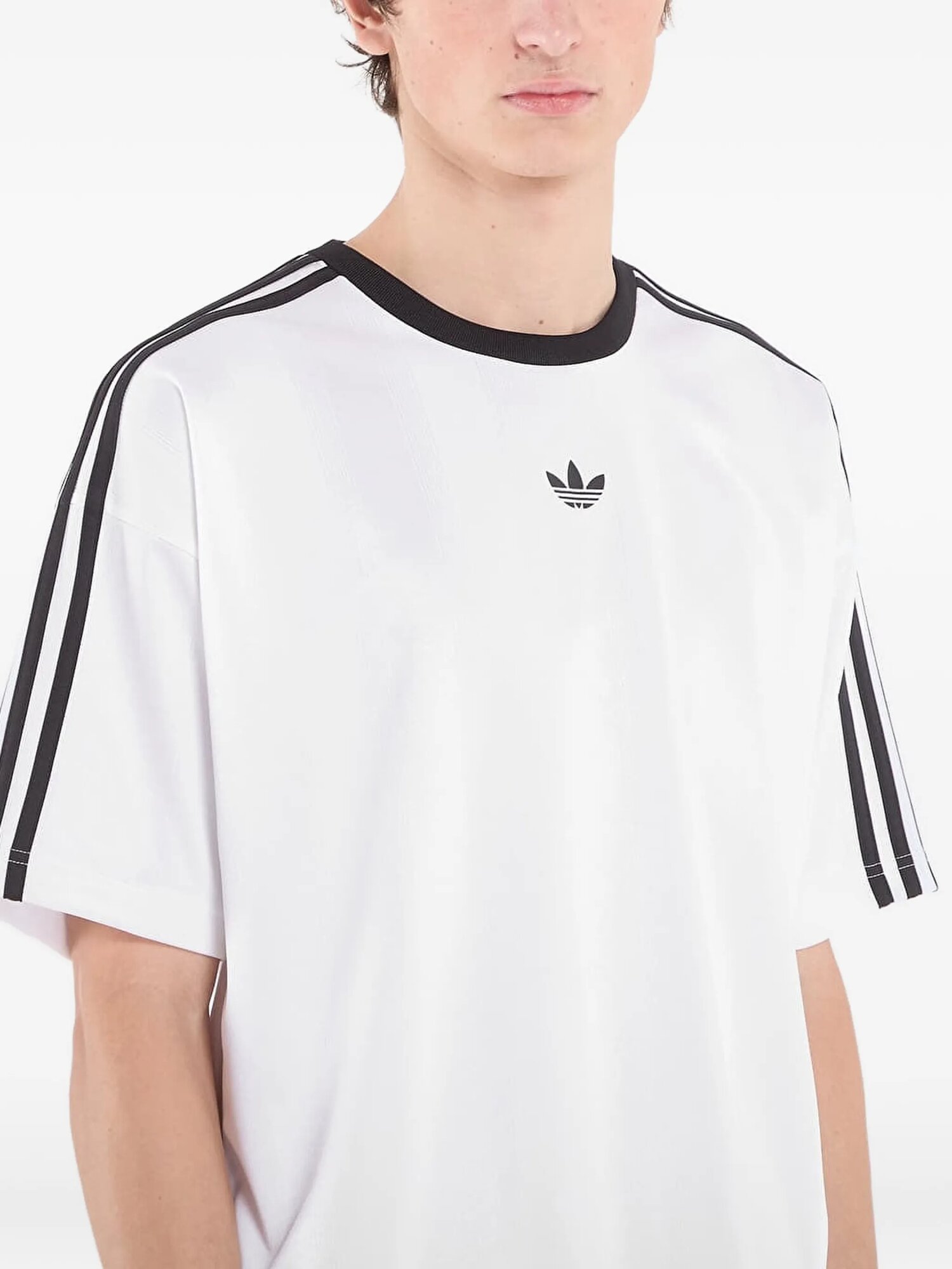 Футболка adidas, размер M, белый, — фото 1