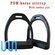Стремена для лошади POM horse stirrup With rubber pad, черные, пластиковые, разм...