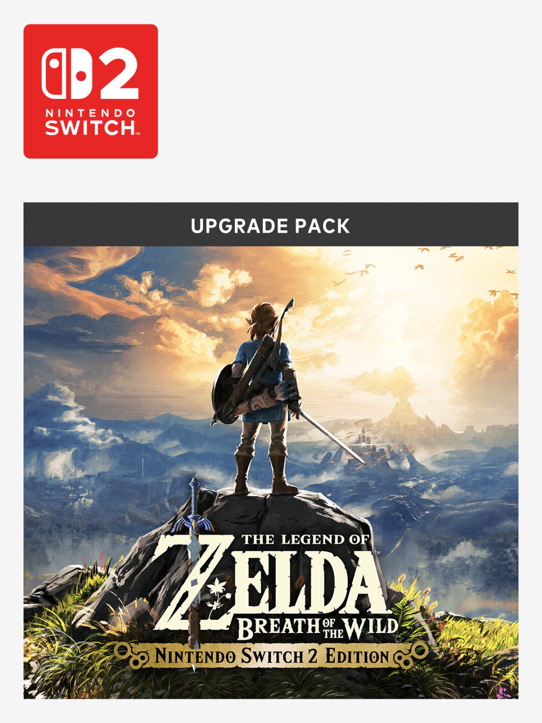 Дополнительный контент The Legend of Zelda: Breath of the Wild – Nintendo Switch 2 Edition Upgrade Pack (Nintendo Switch 2 - Цифровая версия) (EU)