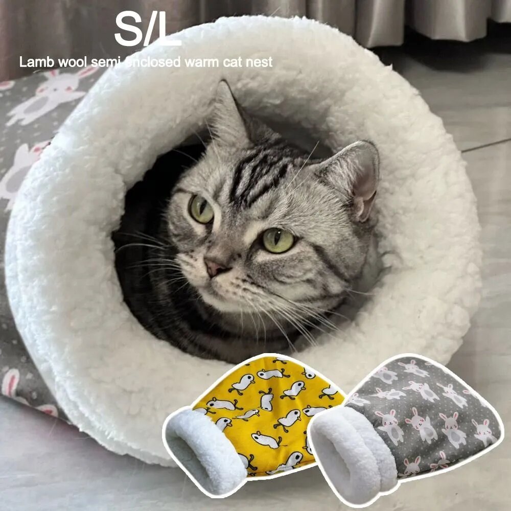 Кошка Пещера Кровать — фото 1