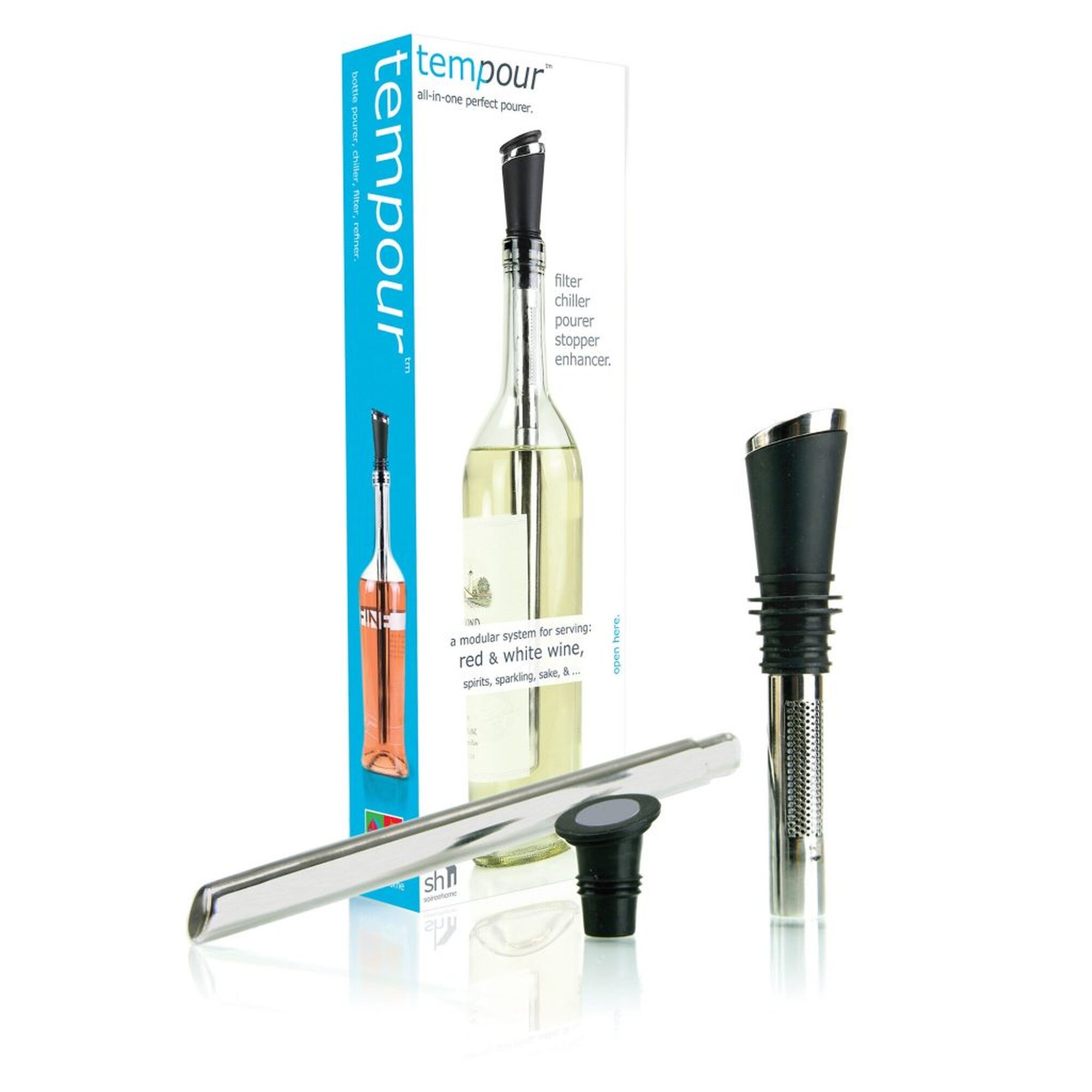 Охладитель для вина с аэратором Soiree Home Wine Chiller, soho-1009