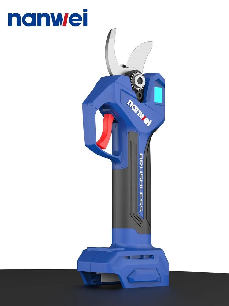 NANWEI BS830 бесщёточный Электрические ножницы 350 Вт, Диаметр сдвига 30 мм, с электрическим дисплеем