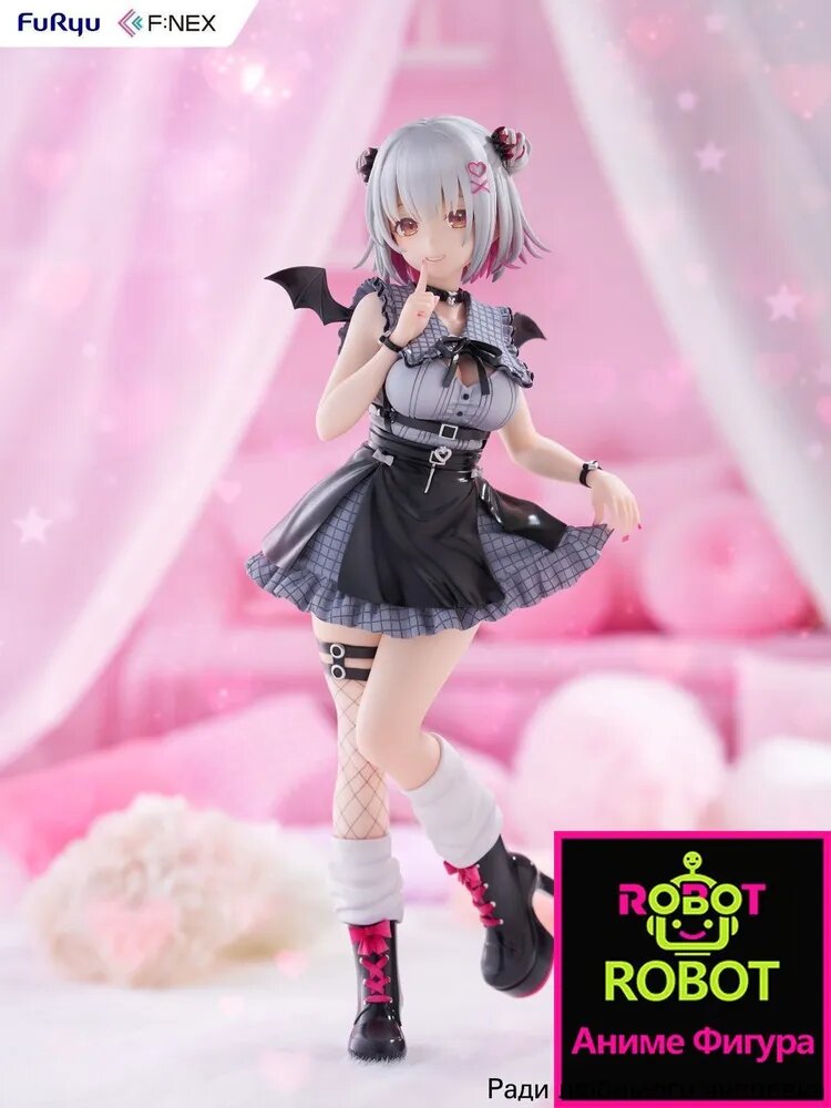 F: NEX Аниме фигура VTuber Suou Patra ROBOT Фигурка 23 см для девочек