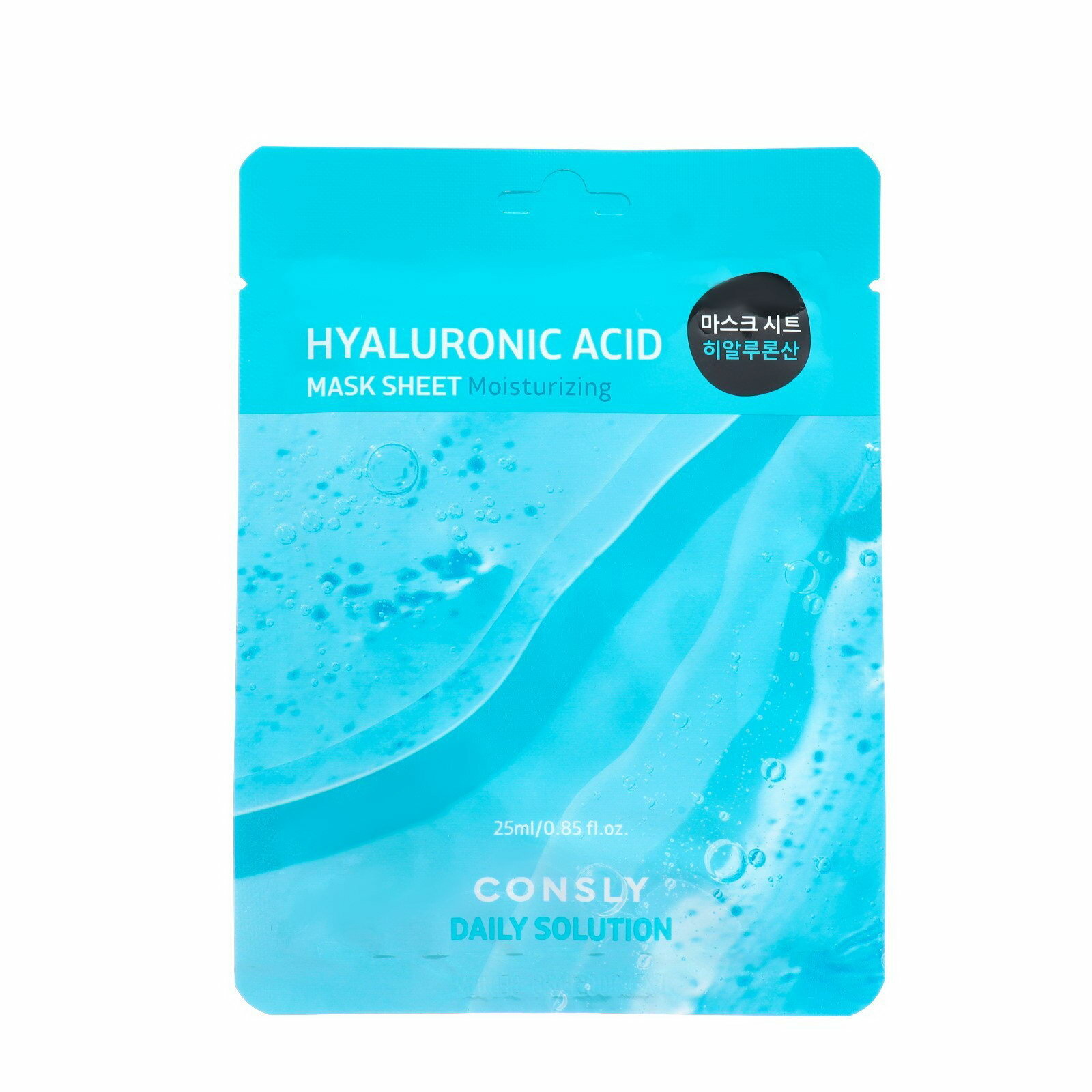 Тканевая маска для лица с гиалуроновой кислотой, 25 мл, тип кожи: для всех типов