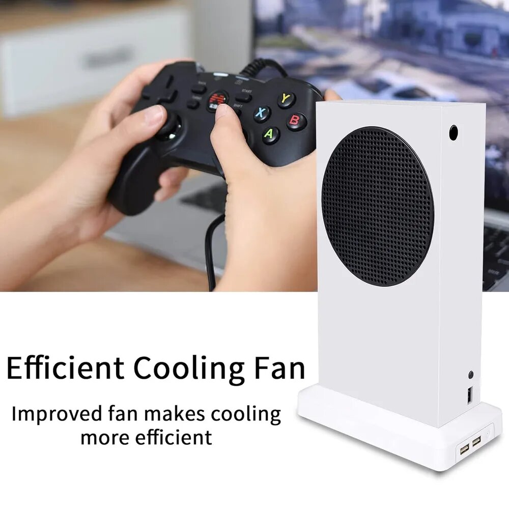 Турбо-охлаждающий блок для Xbox Series S с USB-питанием и автоматическим температурным контролем