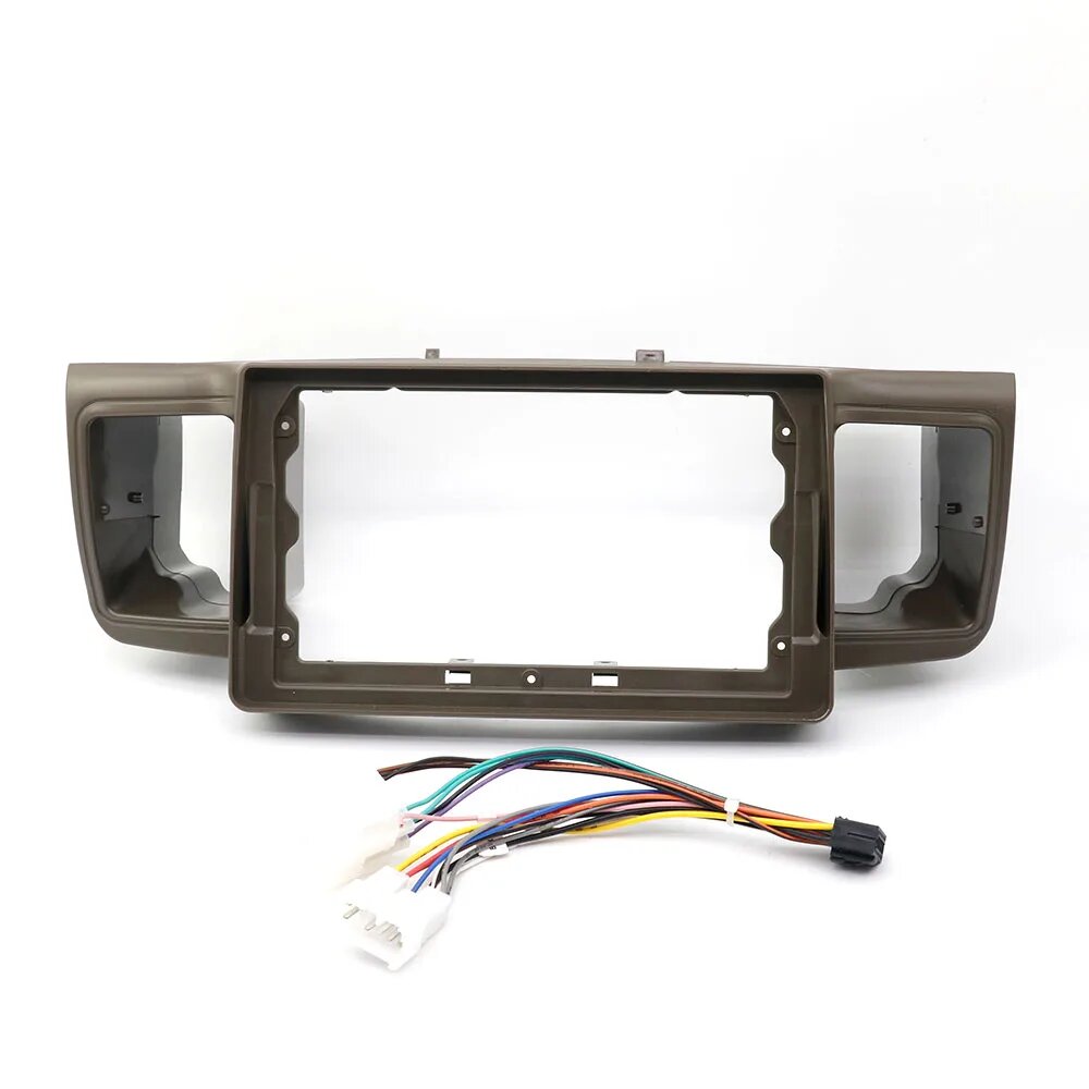 Рамка для Toyota Corolla 2007, 9" Android автомагнитола, grey, Frame Cable