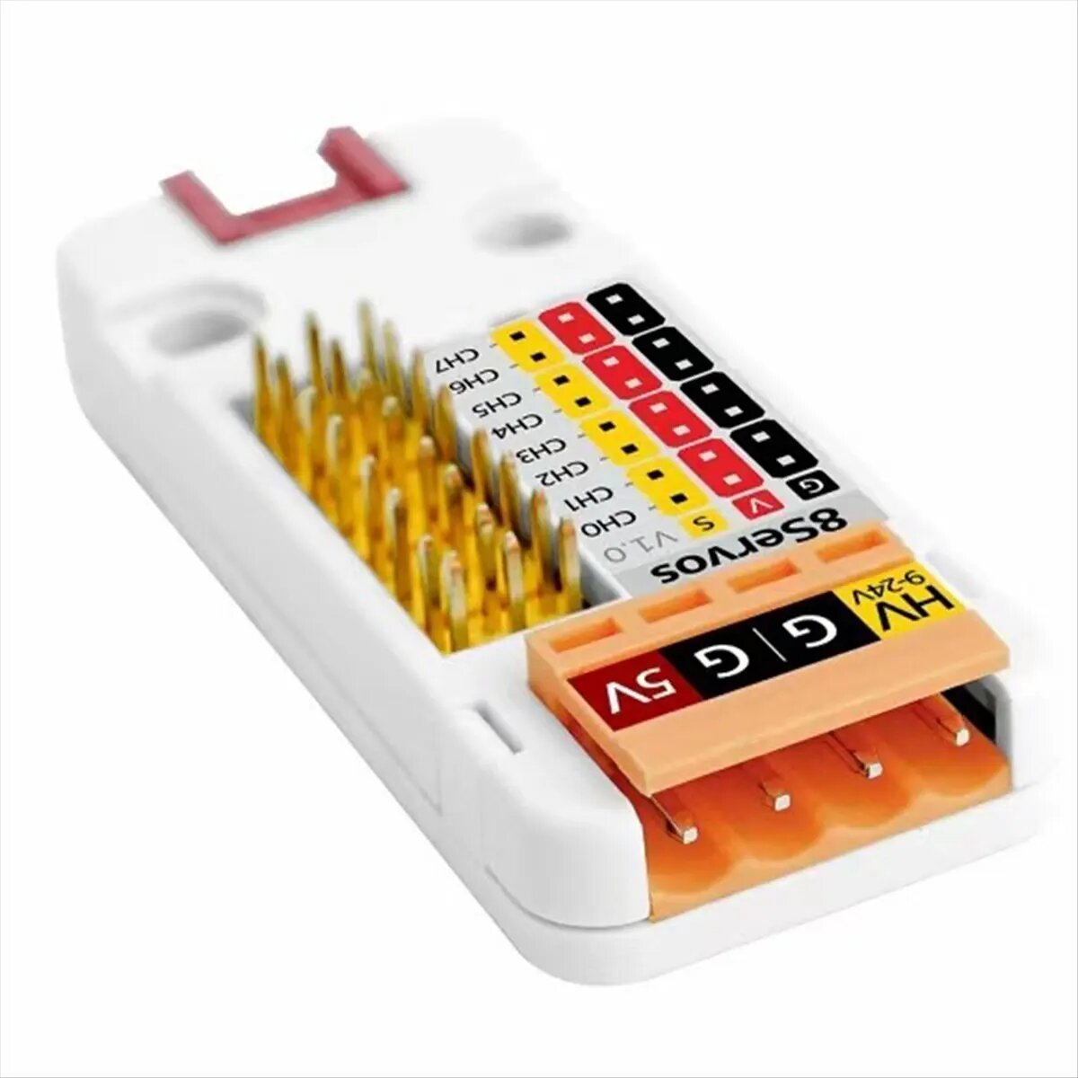 Контроллер STM32F030 для 8-канального блока сервопривода STM32F030