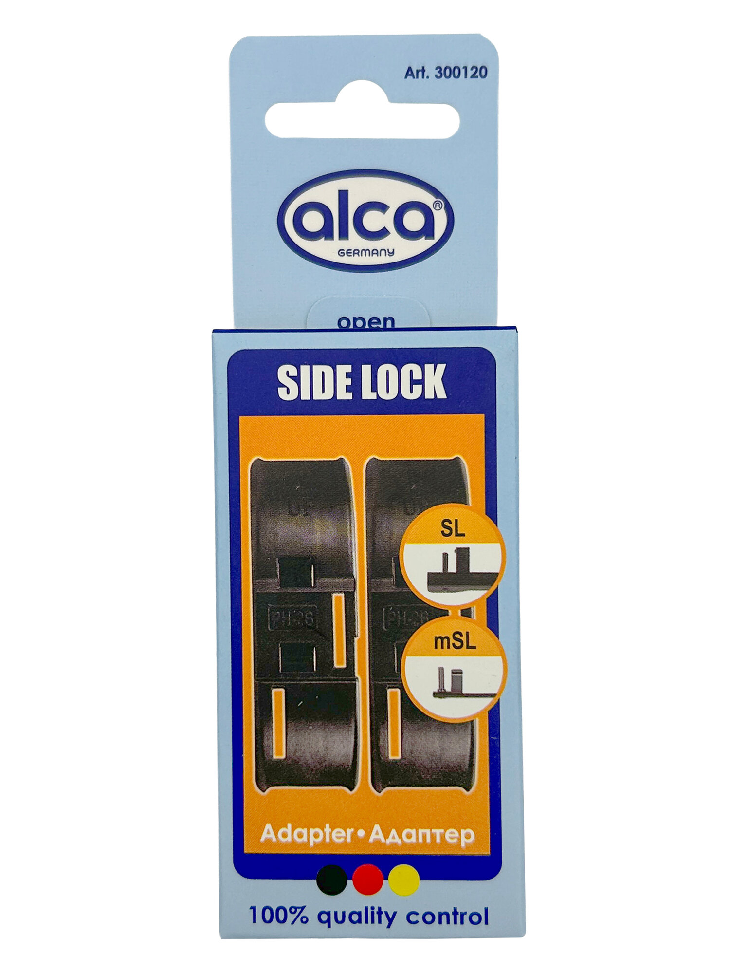 Адаптер для щеток стеклоочистителя Side Lock для а/м VW Touareg, Golf, Ford Focus, Mazda (2 шт) - Alca арт. 300 120