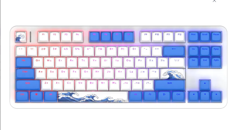 Клавиатура Red Square RSQ-20036 Keyrox TKL Aquarius