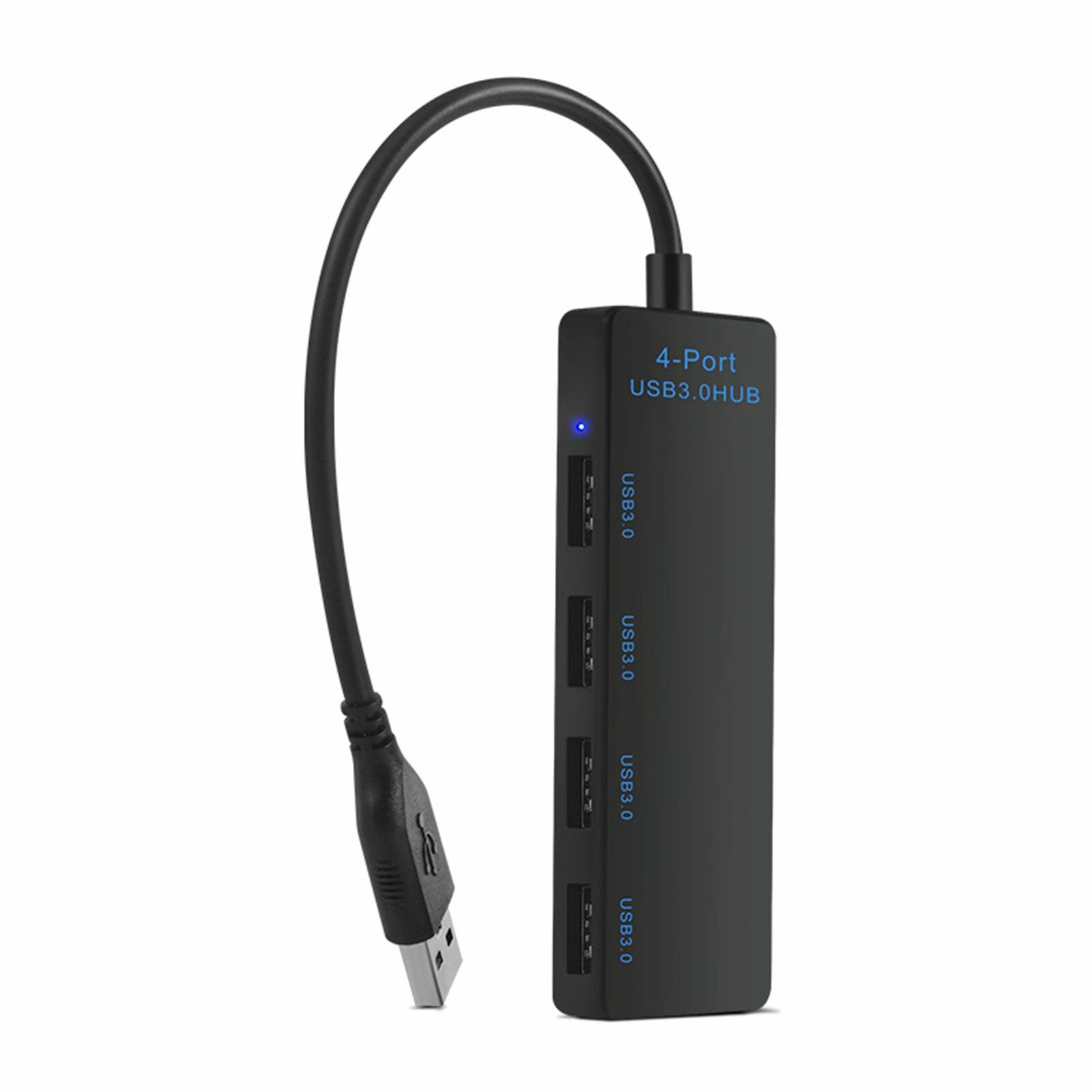 Портатив-ный 4-портовый преобразователь USB 30 для подключения клавиш быстрого доступа к сети