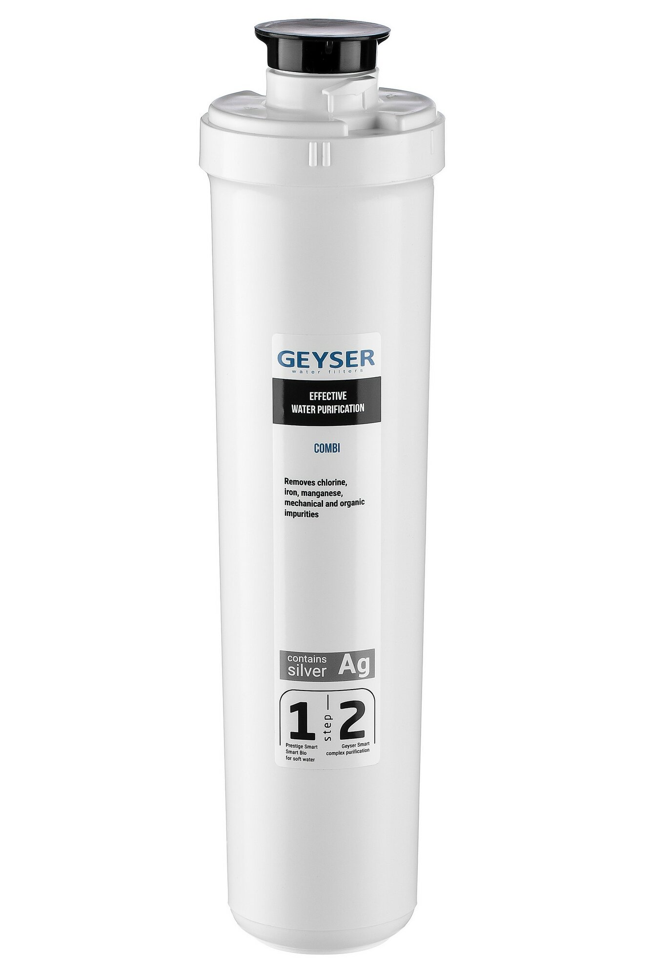 Картридж Гейзер Комби Смарт Био, угольный фильтр для очистки воды, 30642