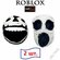 Мягкая игрушка Roblox Doors Figure, мягкая плюшевая кукла, мультяшная кукла, 2 ш...