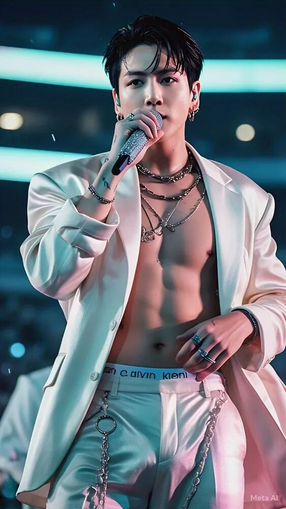 Алмазная Мозаика "KPOP BTS Jung Kook" 30х40 См Алмазная Вышивка / Картина Стразами Подарков / Украшения